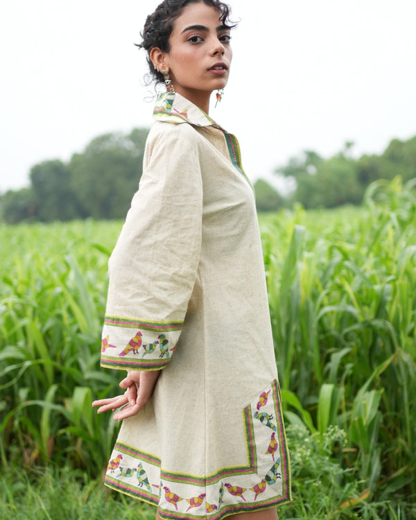 Panchi Slit Dress – Shiro Mani